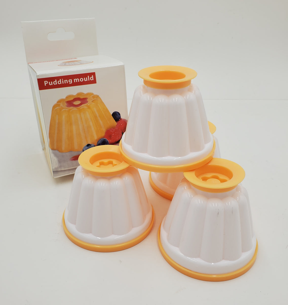 4 PC PUDDING MOLD – Kitchen Depot