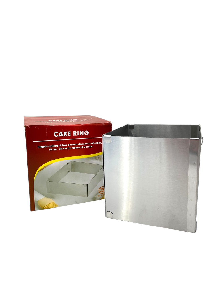 6"x6" SQUARE CAKE RING – Kitchen Depot