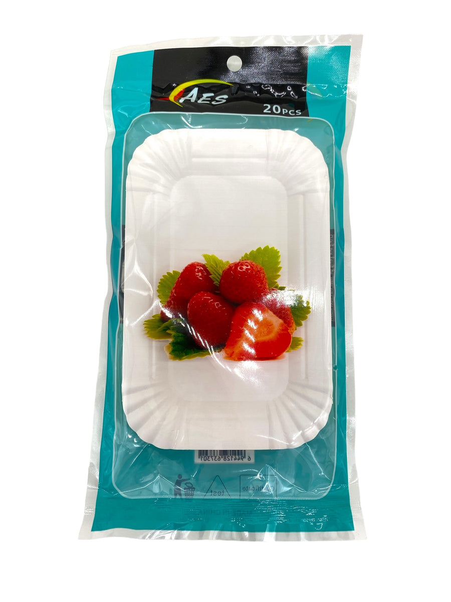 6.5"x4"MINI PAPER PLATES-20CT – Kitchen Depot