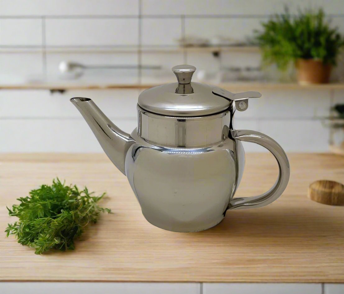 12OZ S/S TEA POT – Kitchen Depot