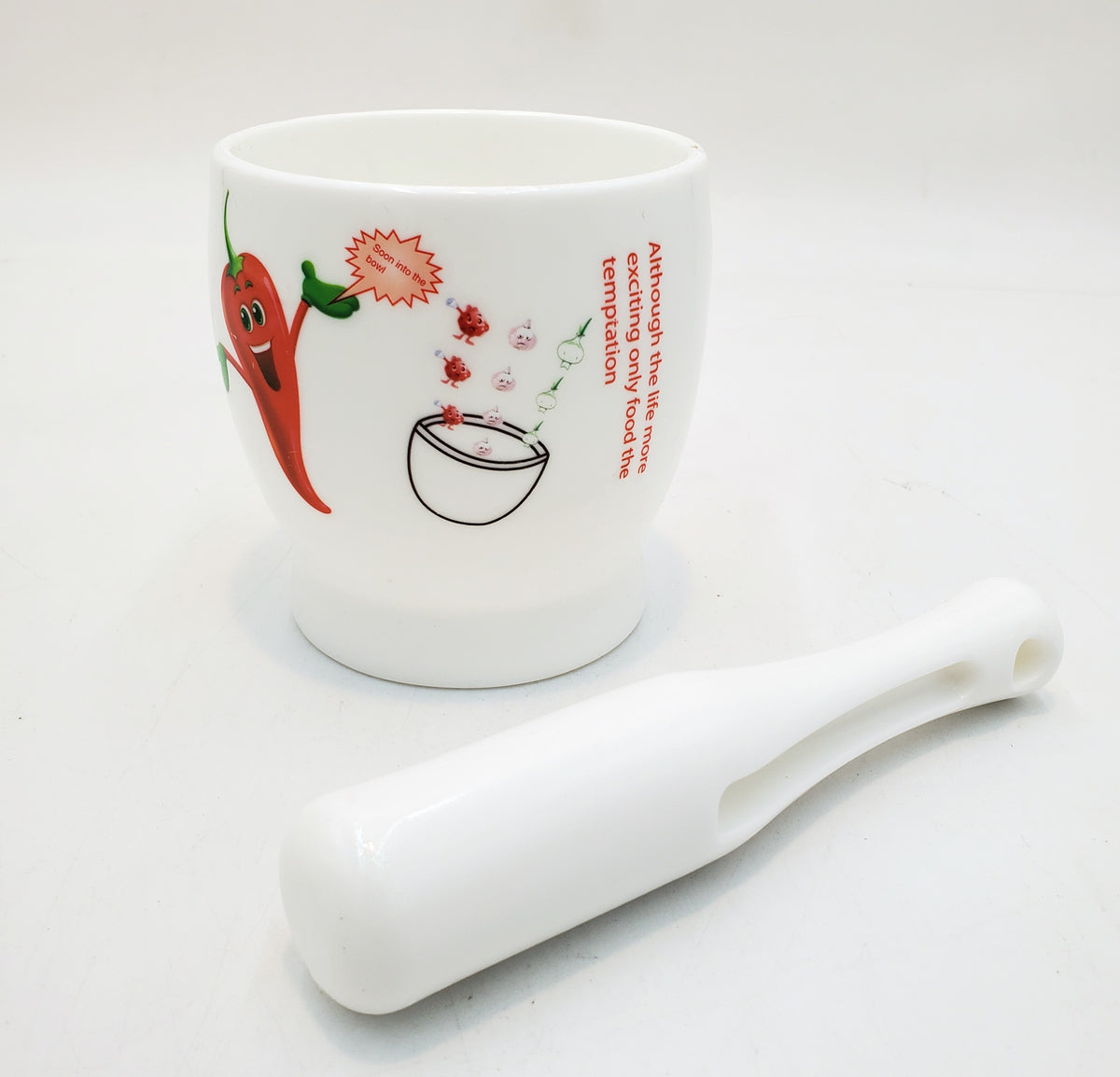 3.5"x4" PLASTIC MORTAR & PESTLE – Kitchen Depot
