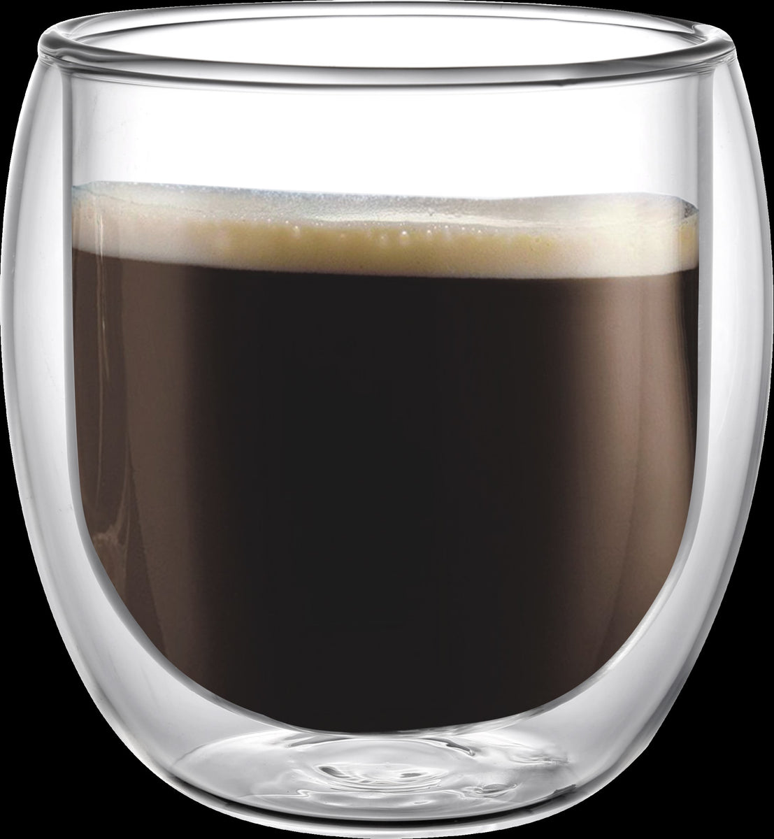 2PC DOUBLE WALL COFFE GLASS – Kitchen Depot